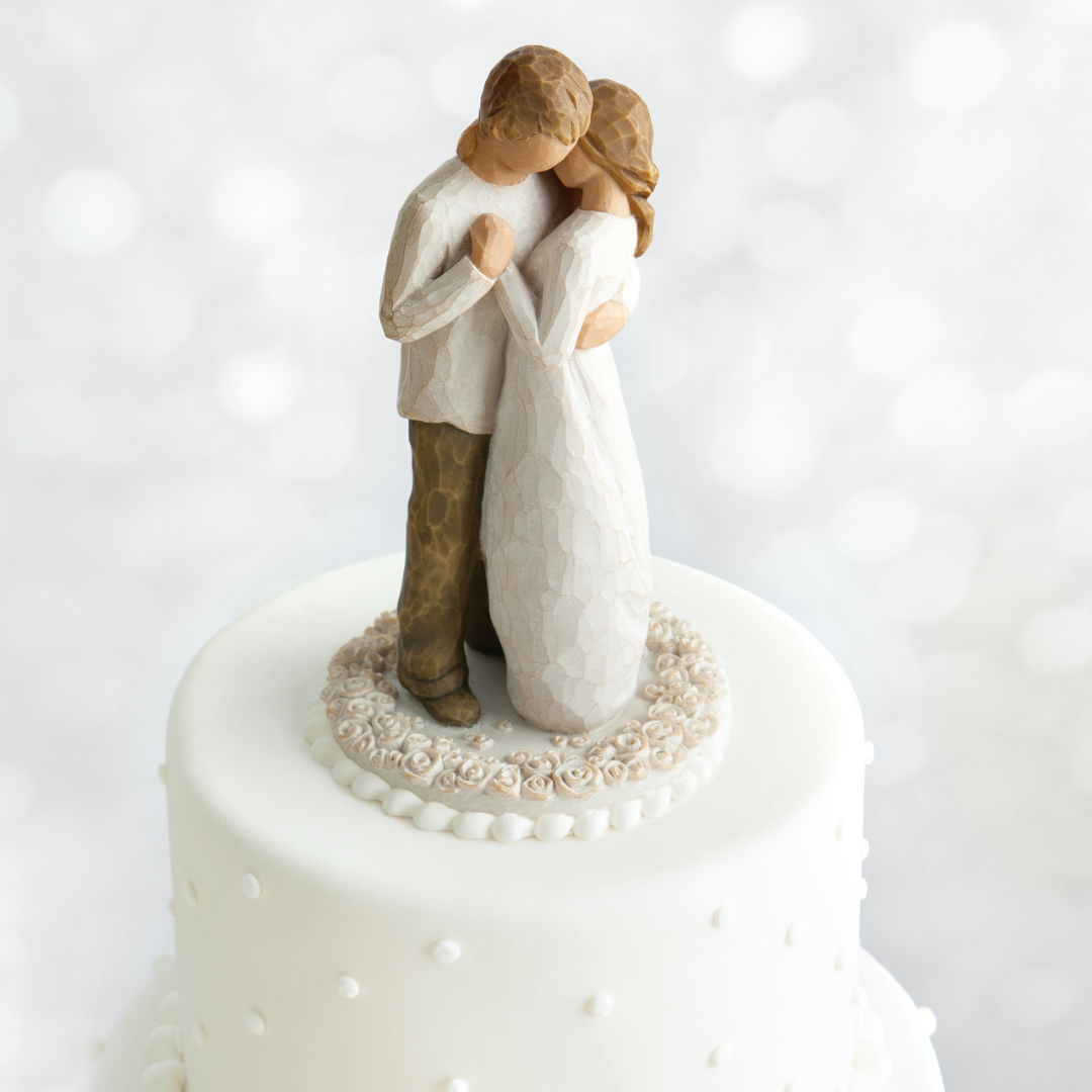 26189 Willow Tree - Bride and Groom Figurine Cake Topper | HOFFMAN'S ...