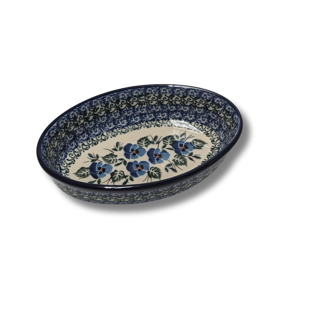 Blue Pansy A35 - Mini Oval Baker | HOFFMAN'S Limited Edition New Stock ...