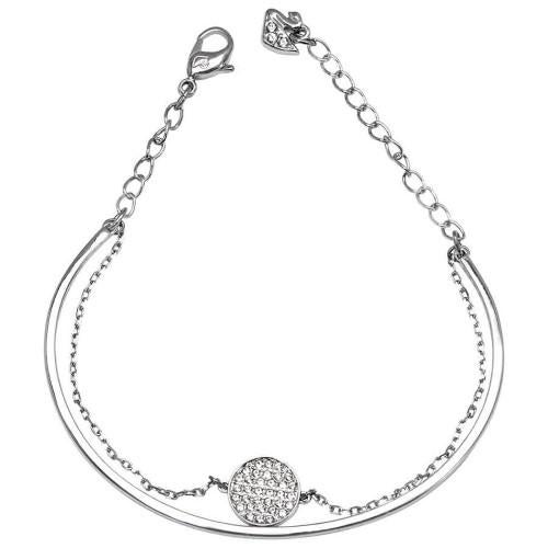 5389044 Swarovski - Ginger Rhodium Plated Bangle | HOFFMAN'S Limited ...