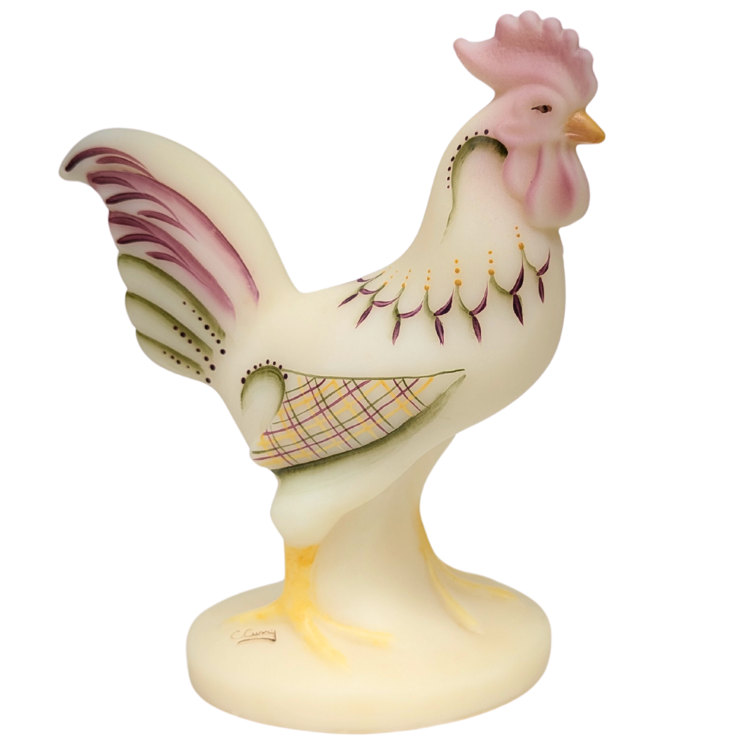 Fenton - Glass Painted Rooster | HOFFMAN'S Limited Edition New Stock ...
