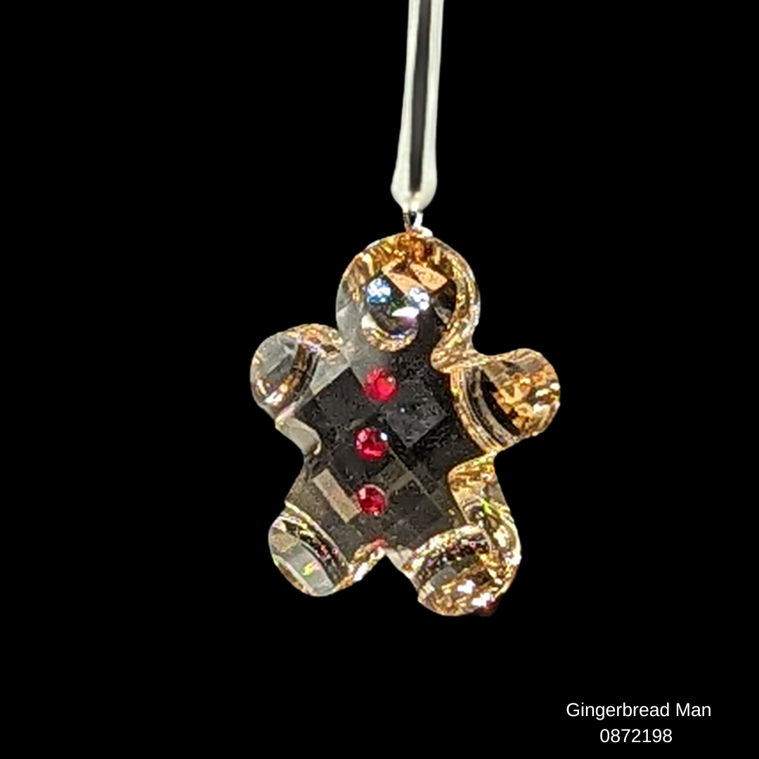 0872198 - Swarovski Georgie the Gingerbread Man Ornament | HOFFMAN'S ...