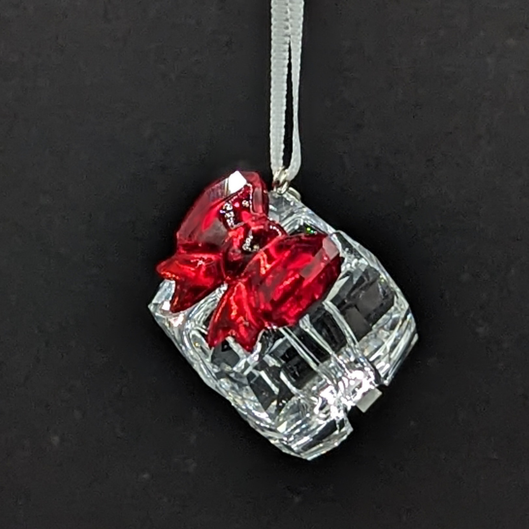 5223258 - Swarovski Crystal Gift Box with Red Ribbon | HOFFMAN'S ...