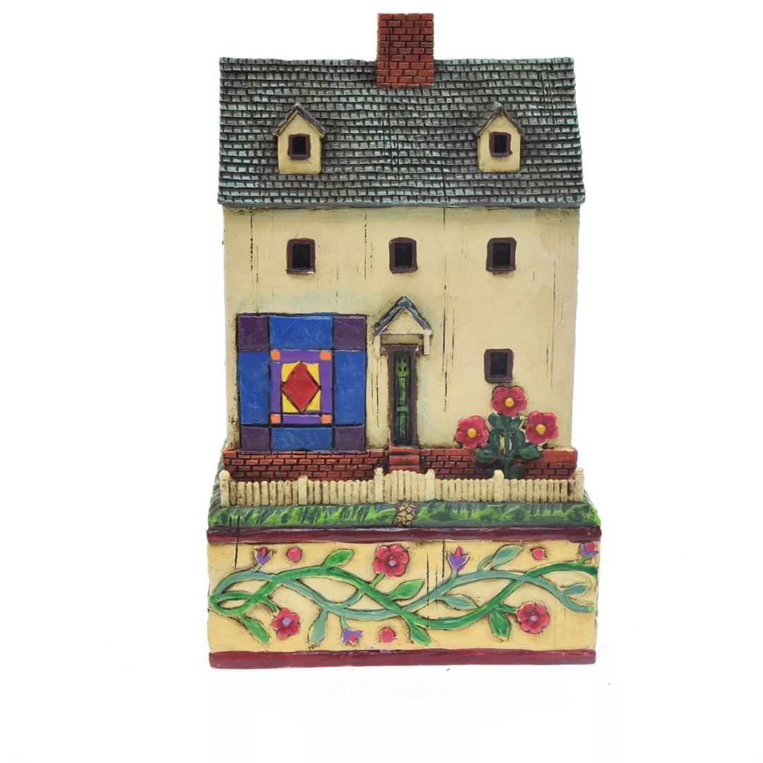 0000304 - Jim Shore "Salt Box" Amish Square | HOFFMAN'S Limited Edition New Stock Collectibles