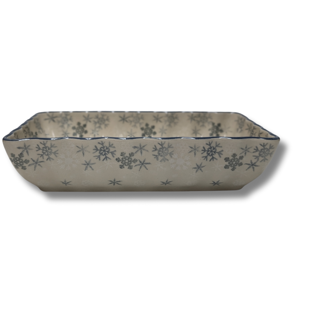 Snowflakes 4244 - Rectangle Serving Dish | HOFFMAN'S Limited Edition ...